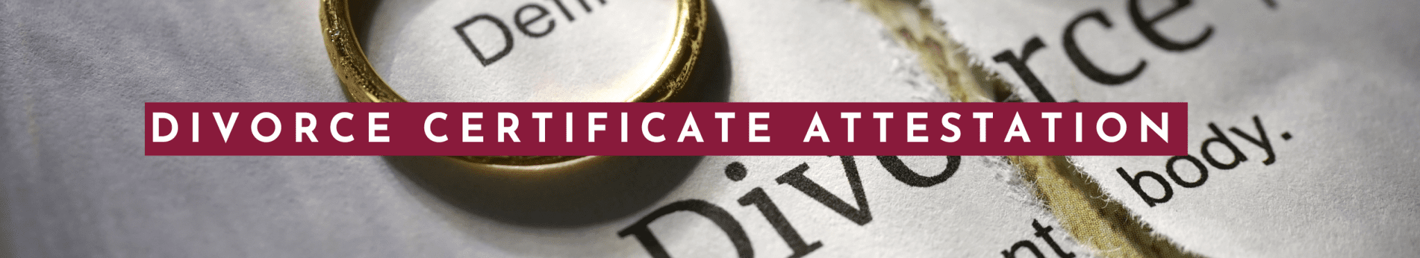 Divorce Certificate Attestation and Apostille in Qatar